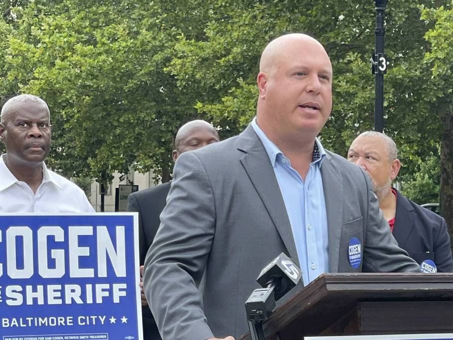 After a close race, Sam Cogen ’97 is named the newest Baltimore City ...